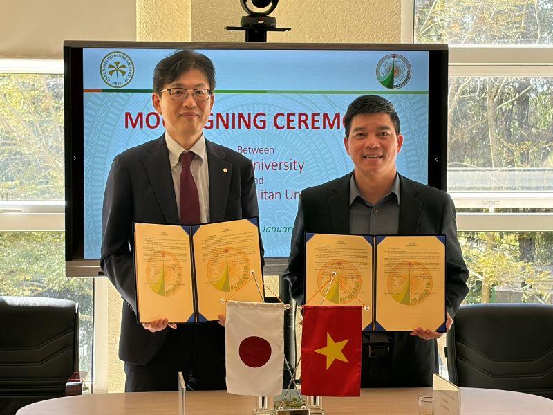 MOU Signing Ceremony with Dalat University | Osaka Metropolitan University