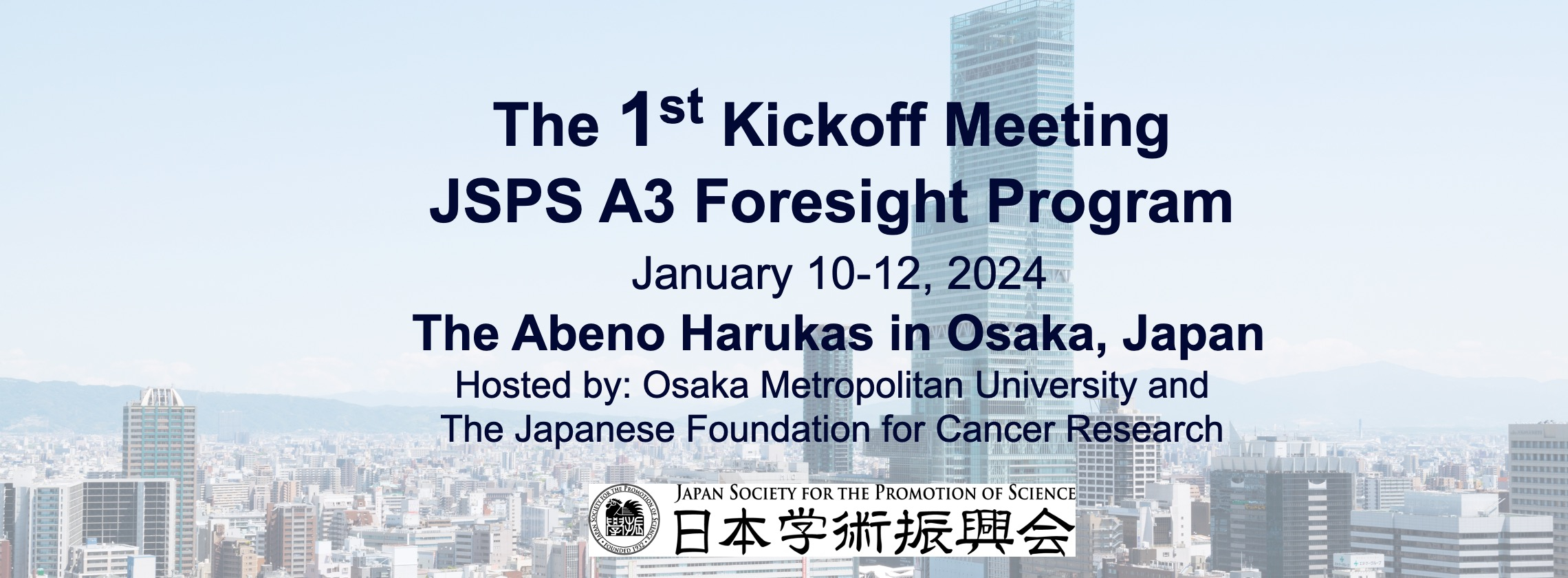 JSPS A3 Foresight Program